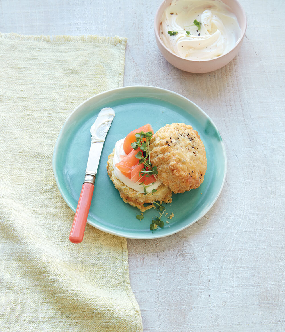 Recipe: Smoked Cheese & Black Pepper Scones – Cutter & Squidge