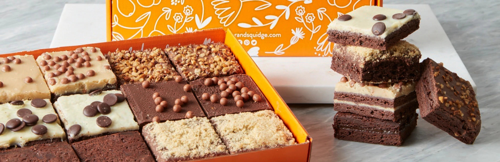 Traybakes By Post | Buy Tray Bakes Online For Delivery | Cutter & Squidge
