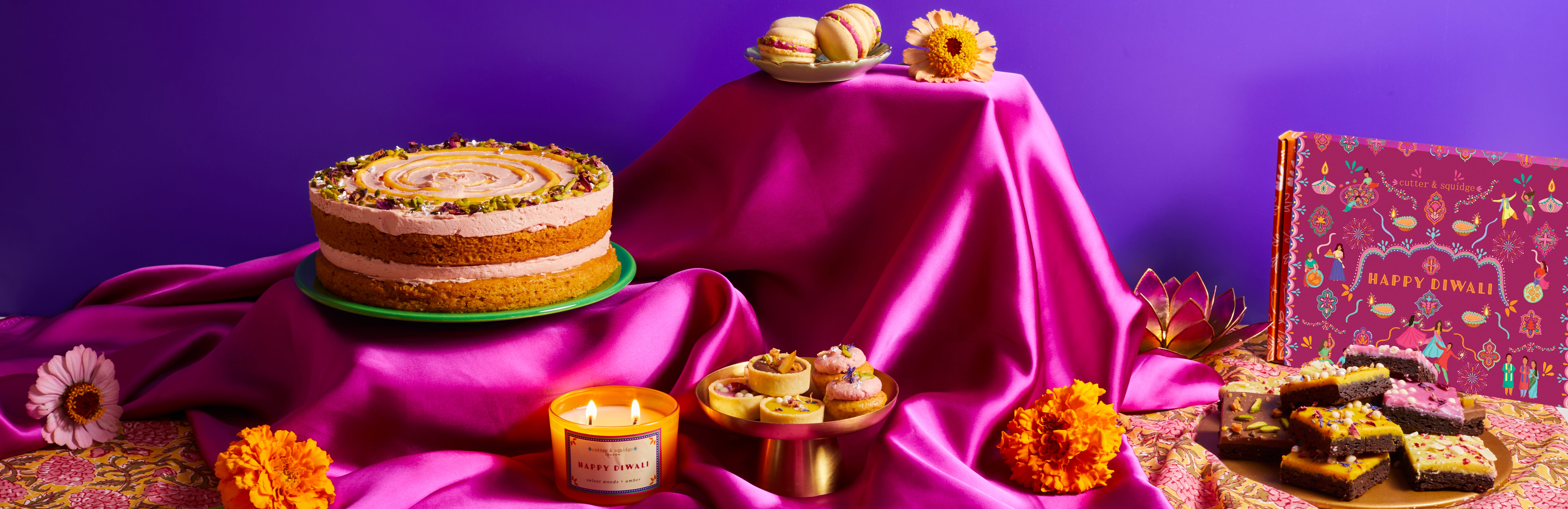 Diwali Hampers UK | Food Hampers for Diwali | Cutter & Squidge