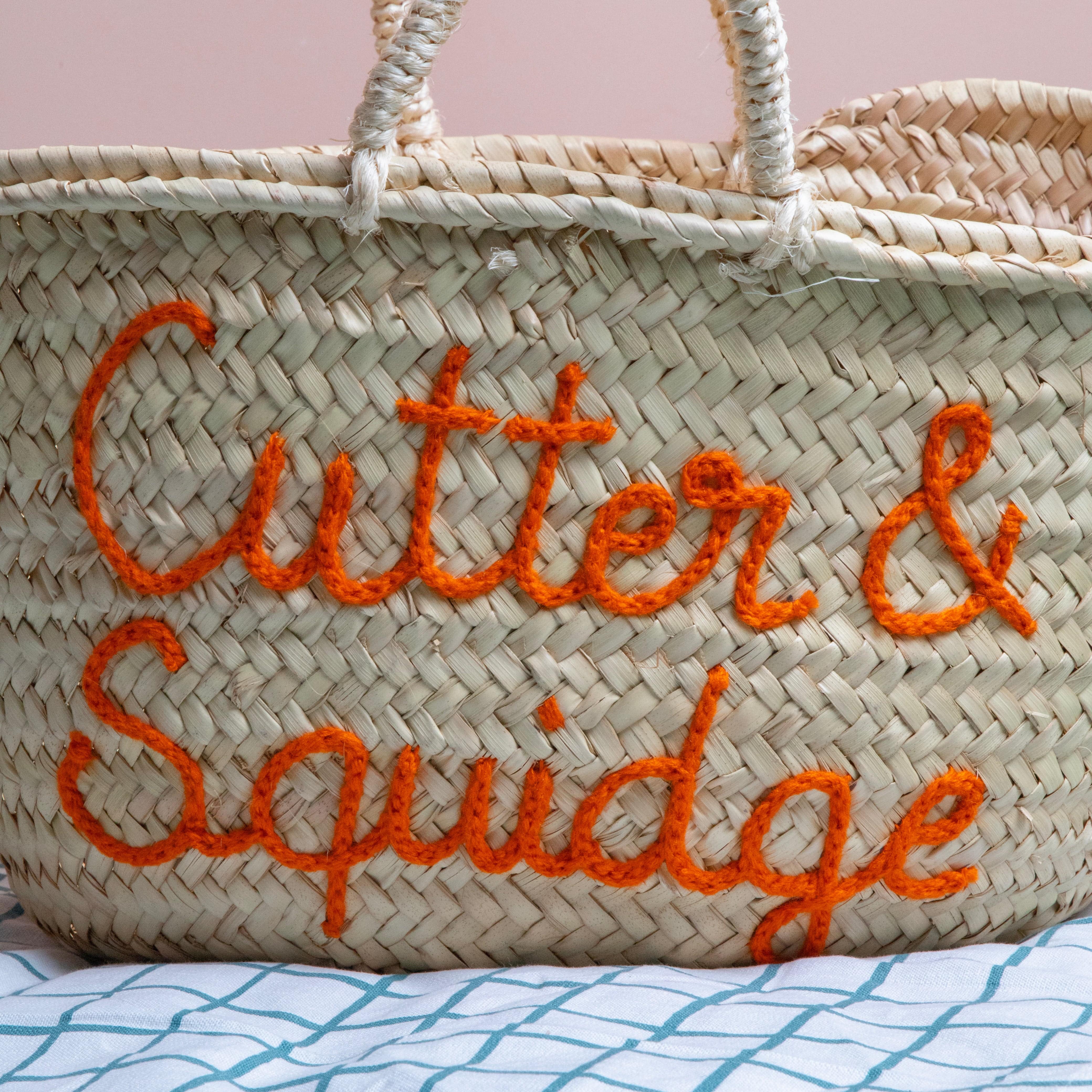 Signature Woven Basket – Cutter & Squidge