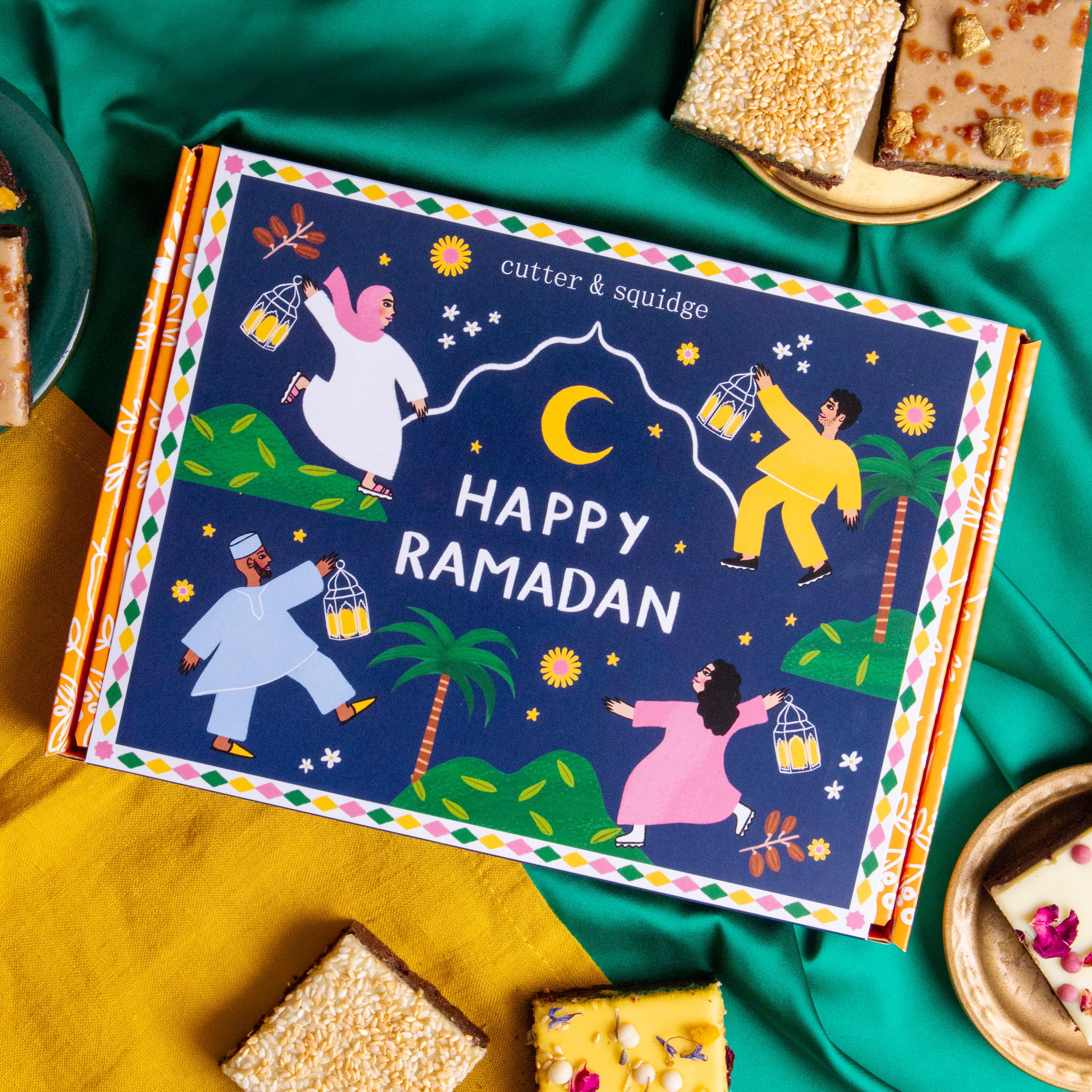 Ramadan Mixed Brownie Box – Cutter & Squidge