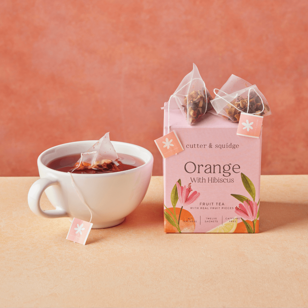 Orange With Hibiscus Premium Tea – Cutter & Squidge