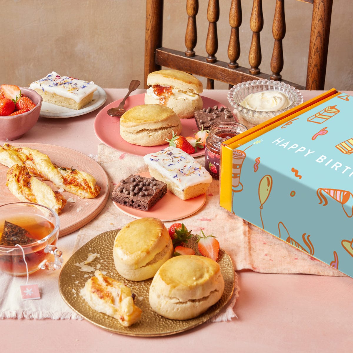 Luxury Afternoon Tea Delivery UK | Cutter & Squidge