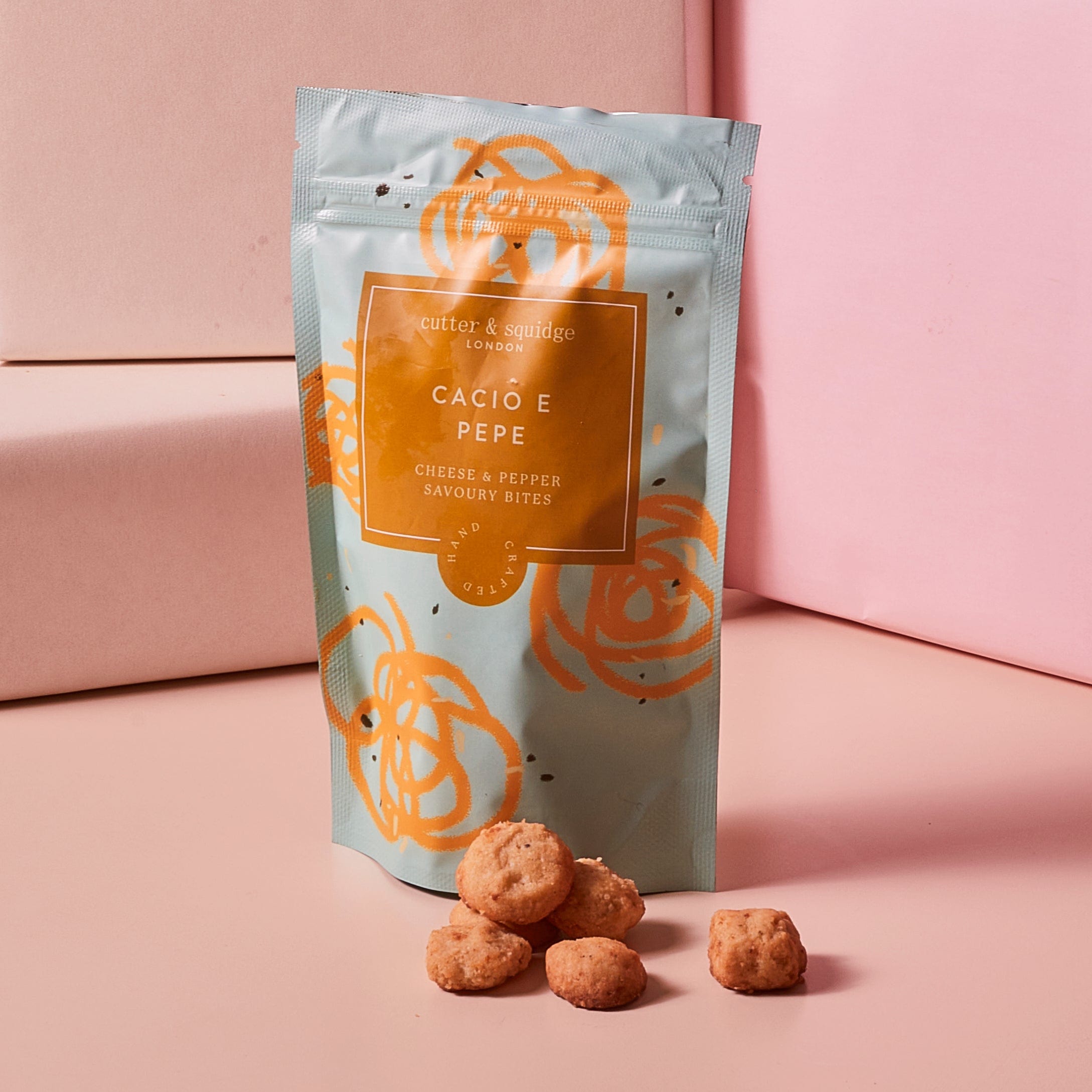 Cacio e Pepe Savoury Bites – Cutter & Squidge