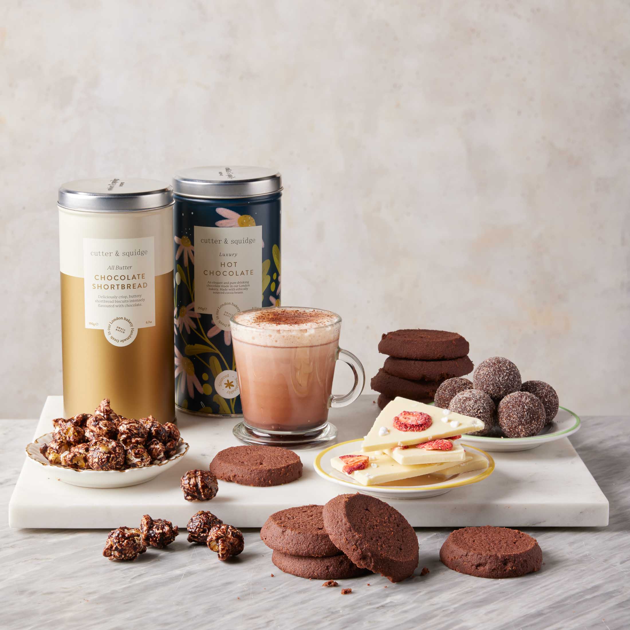 Chocolate Lover Hamper – Cutter & Squidge
