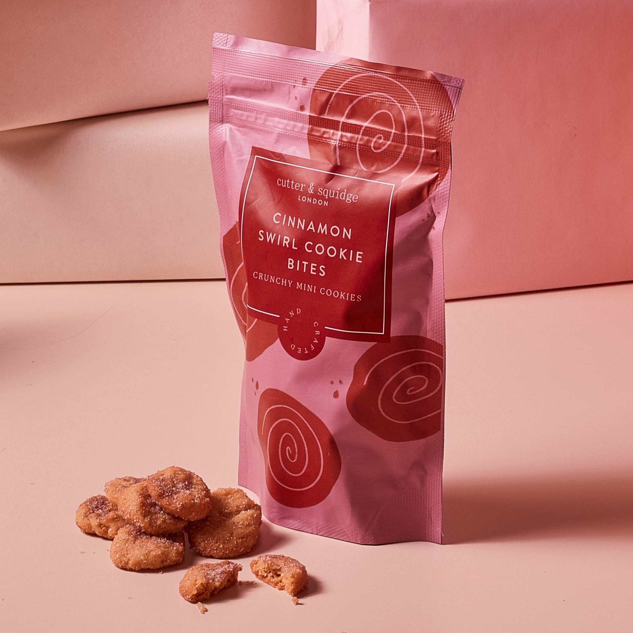 Cinnamon Swirl Cookie Bites – Cutter & Squidge