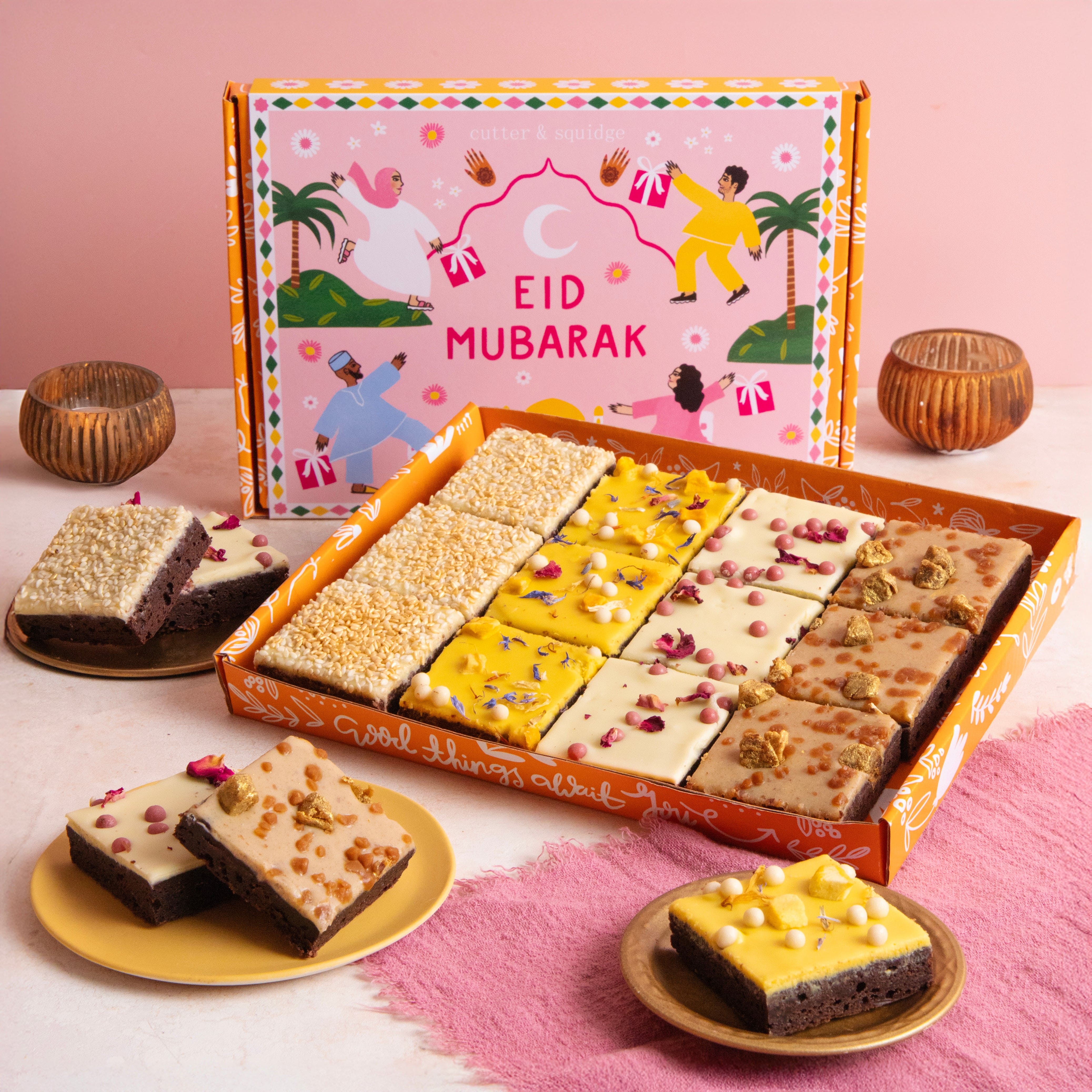 Eid Mubarak Sweet Treat Hamper | Handmade Treats – Cutter & Squidge