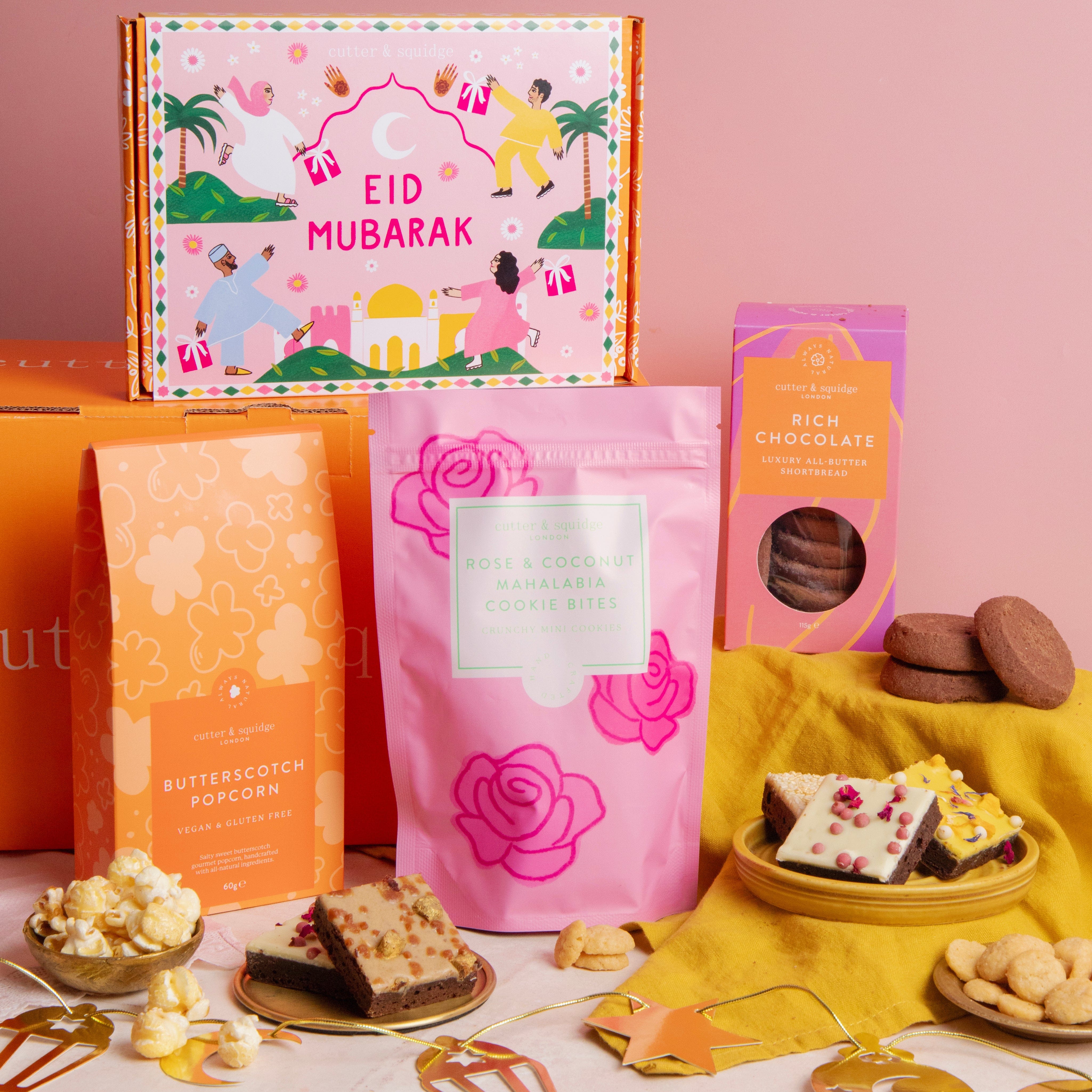 Eid Mubarak Sweet Treat Hamper | Handmade Treats – Cutter & Squidge