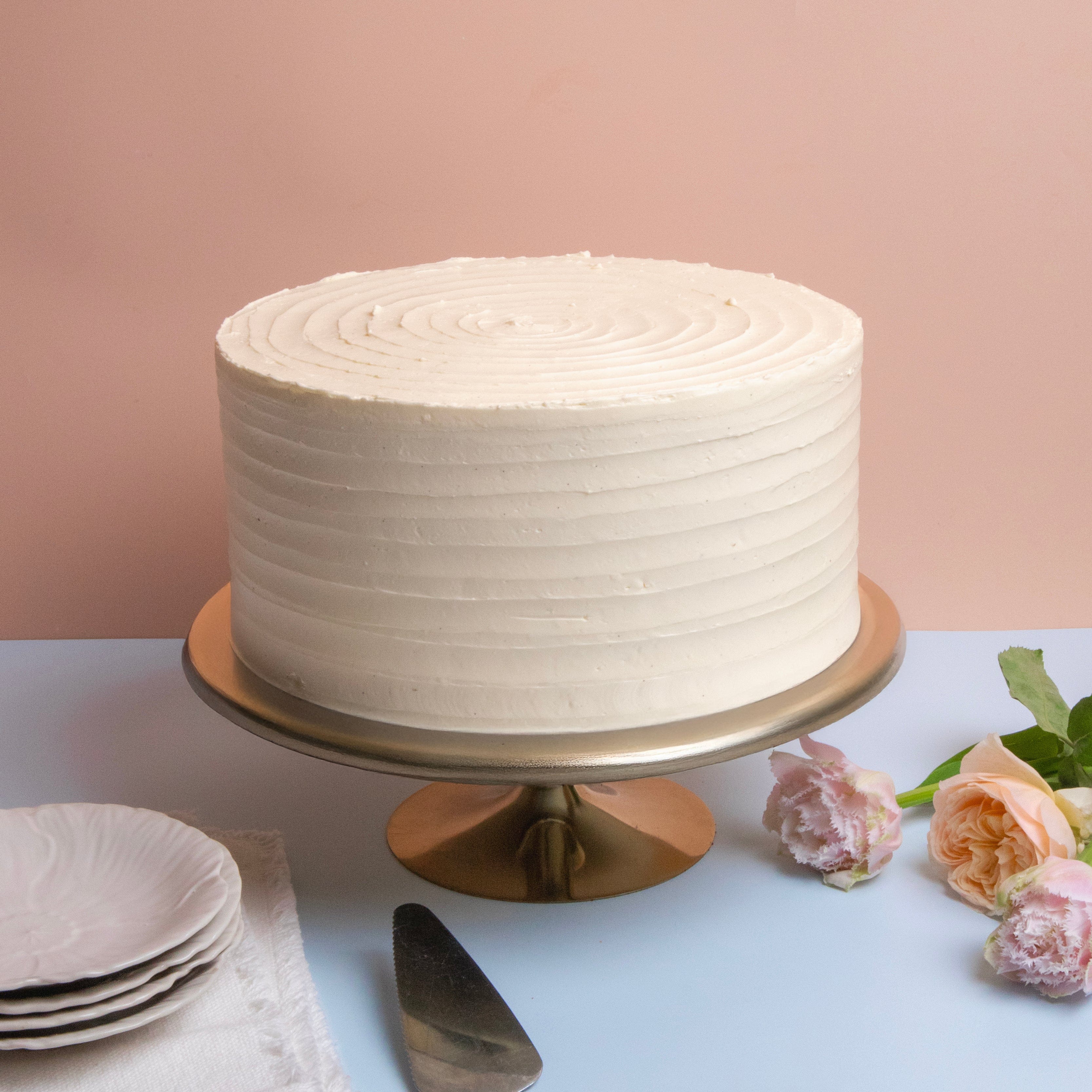 Simply Ruffle Wedding Cake – Cutter & Squidge