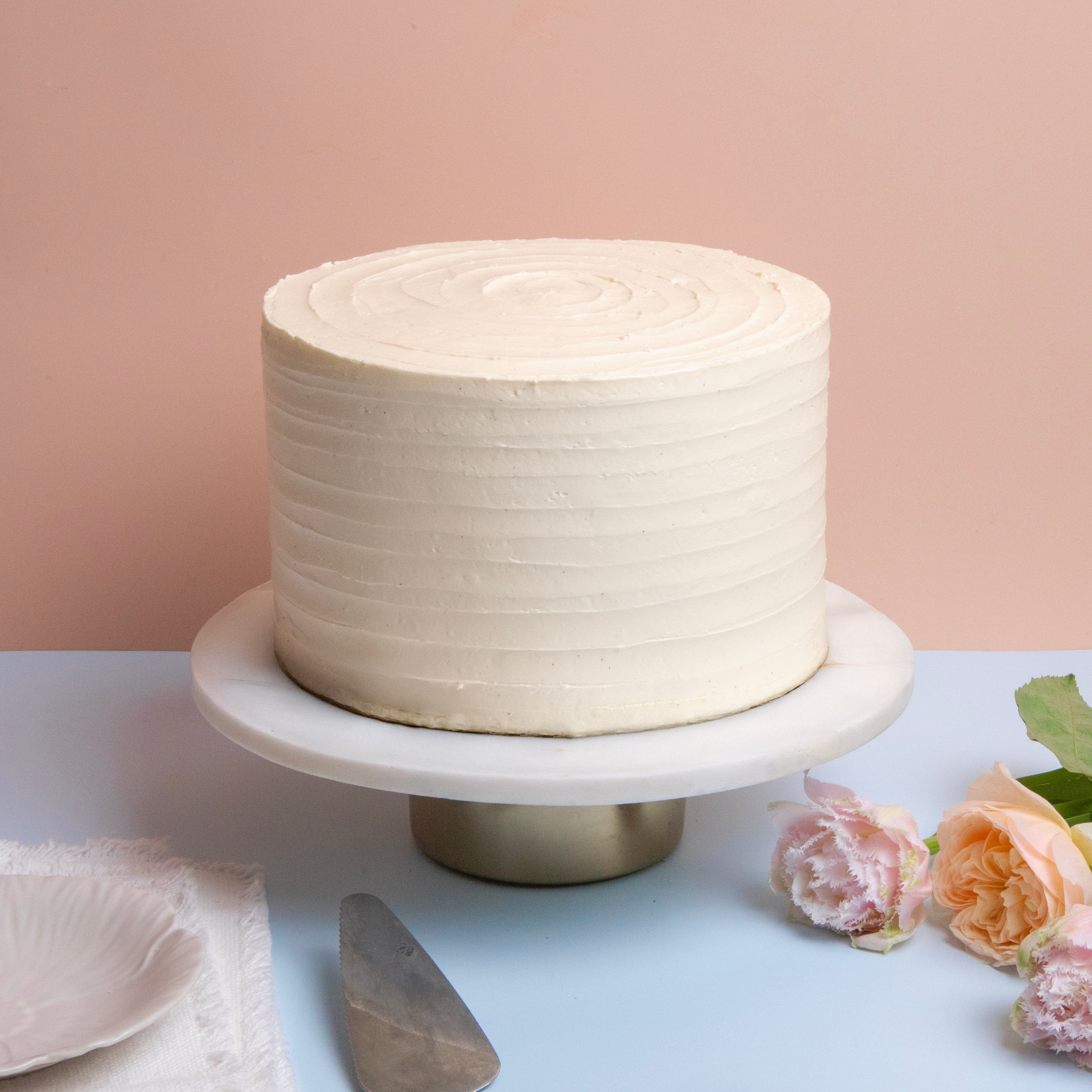 Simply Ruffle Wedding Cake – Cutter & Squidge