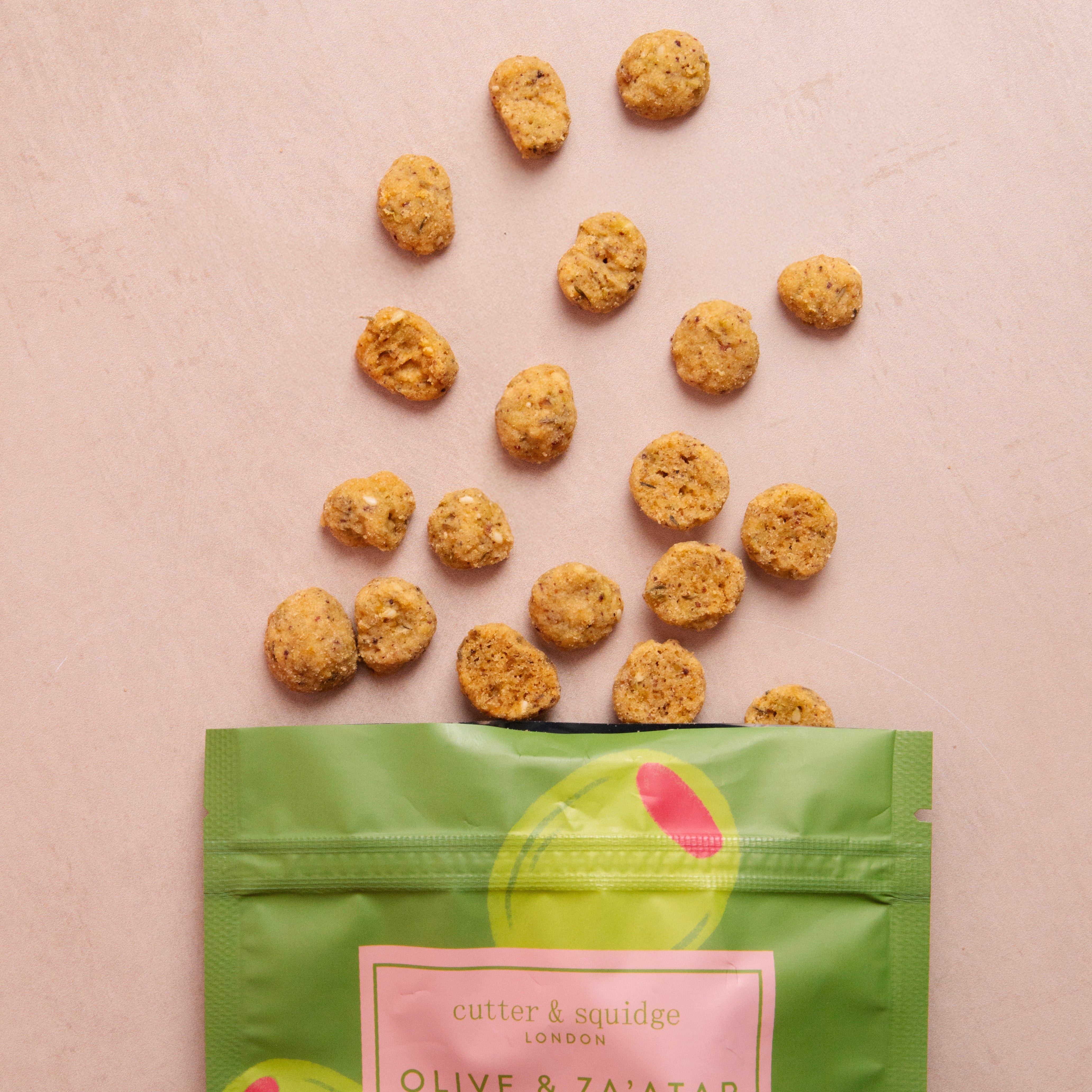 Za'atar & Olive Manakish Cookie Bites – Cutter & Squidge