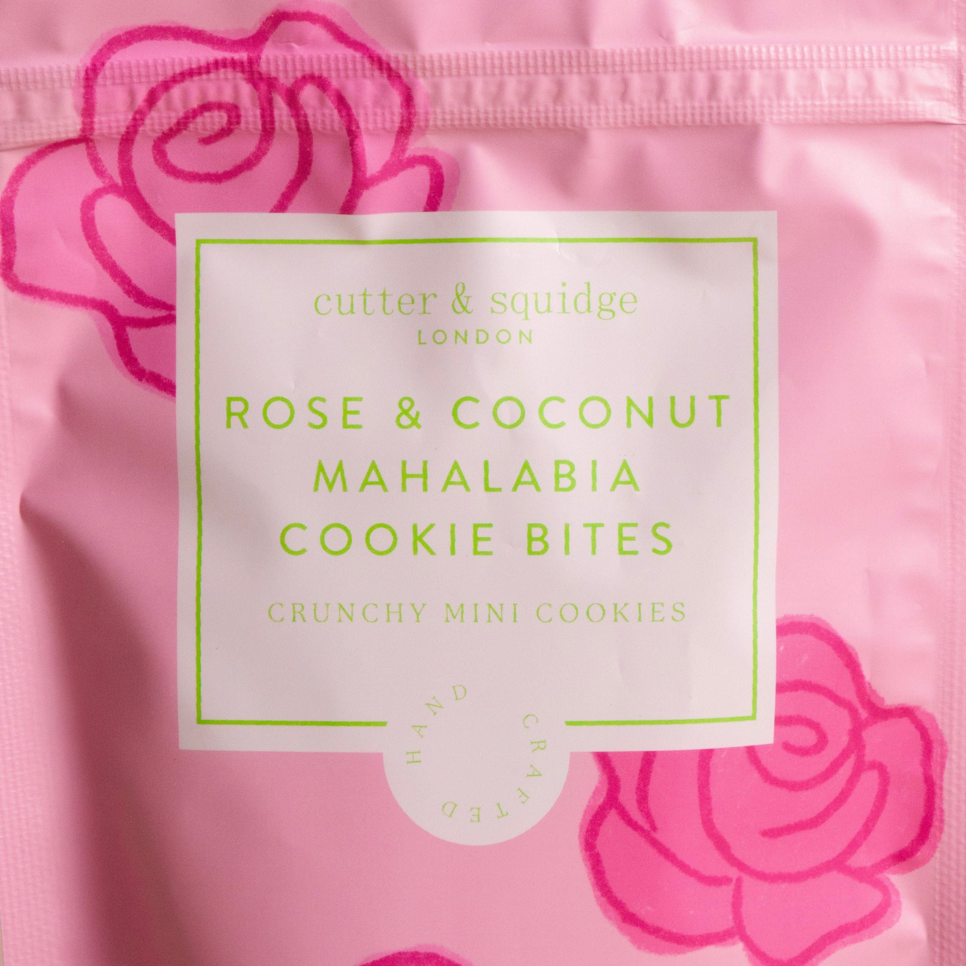 Rose & Coconut Mahalabia Cookie Bites – Cutter & Squidge