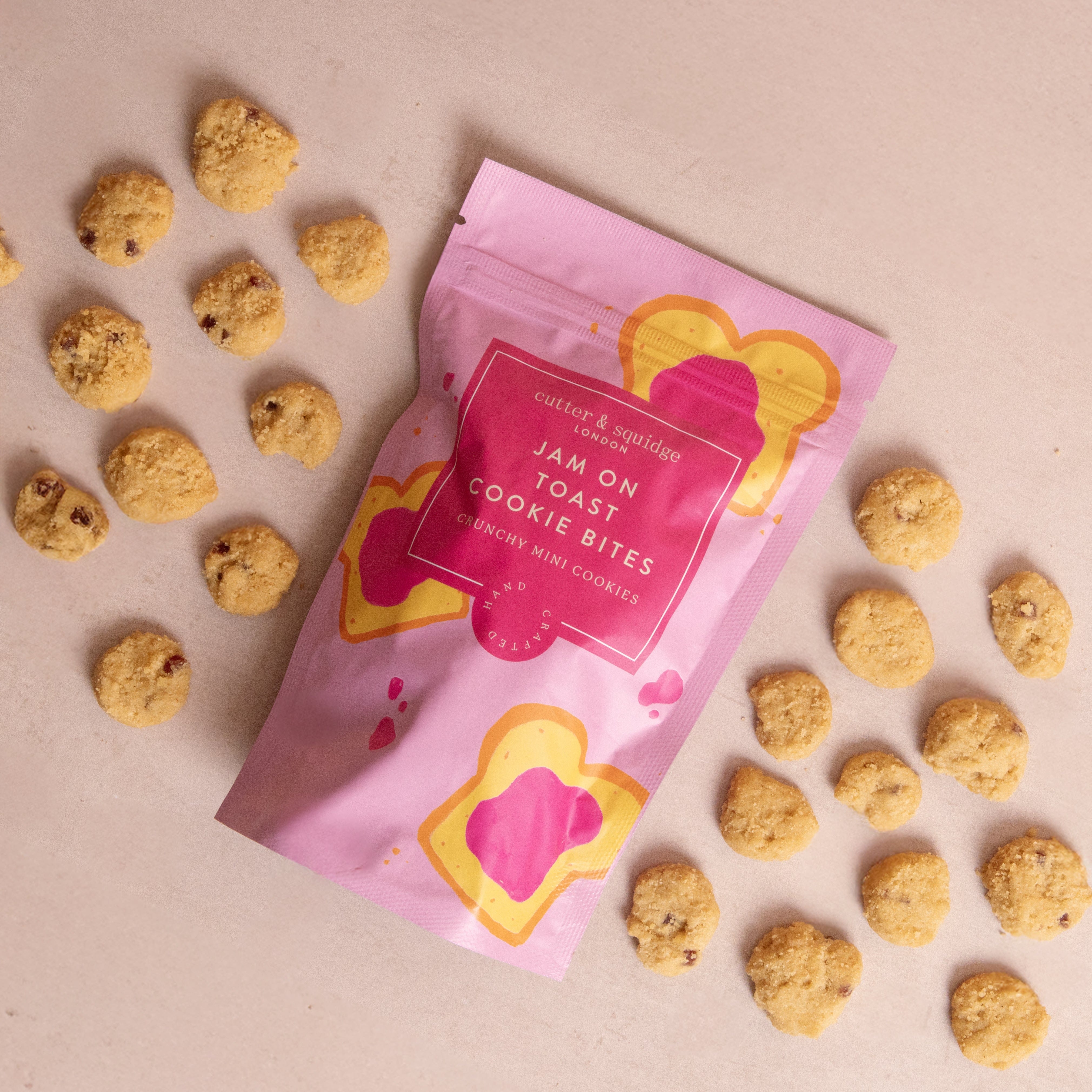 Jam On Toast Cookie Bites – Cutter & Squidge