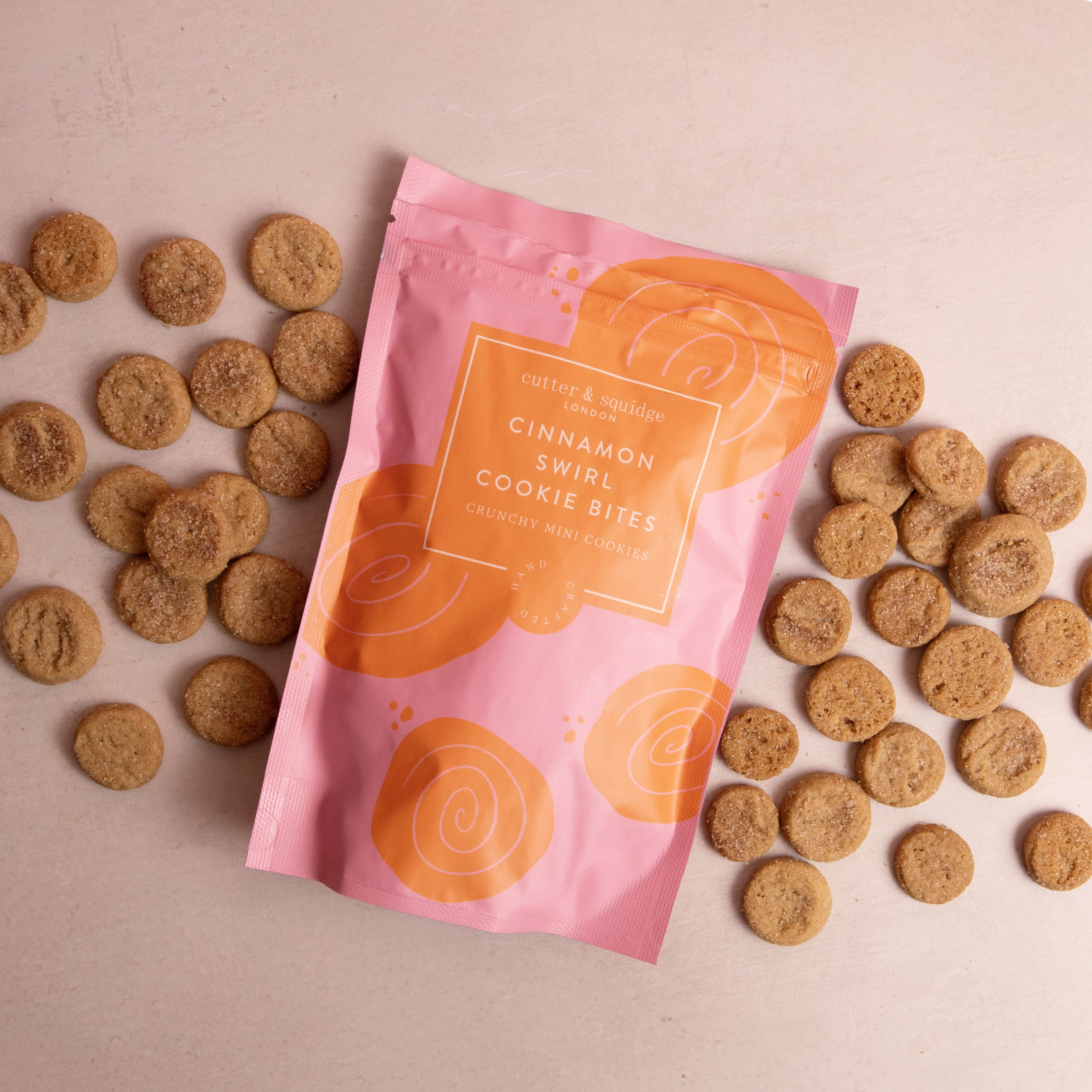 Cinnamon Swirl Cookie Bites – Cutter & Squidge