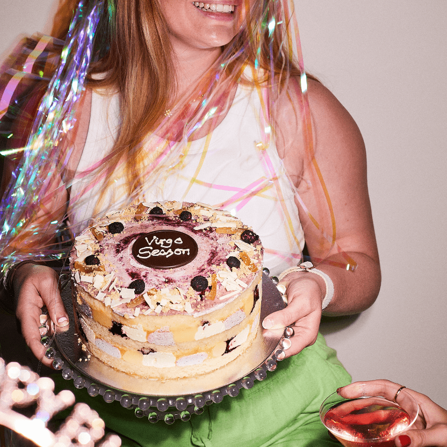 Virgo Season Celebration Cake – Cutter & Squidge