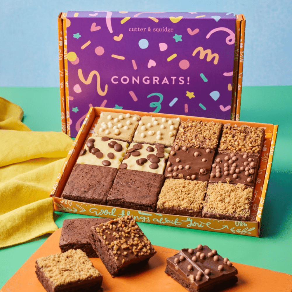 Brownie Selection Box | 6 Flavour Brownie Bites Delivered – Cutter ...