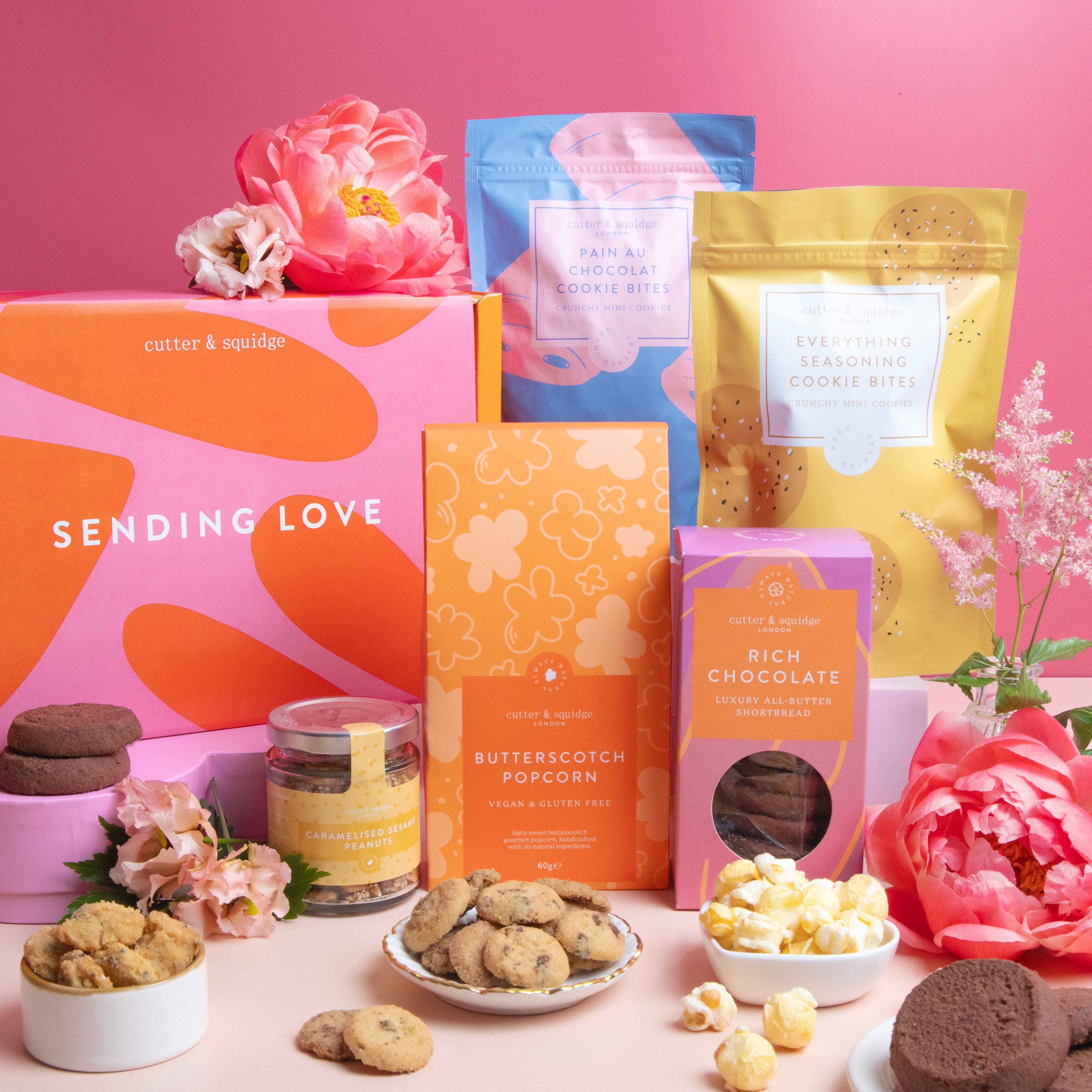 With Love and Treats Hamper – Cutter & Squidge