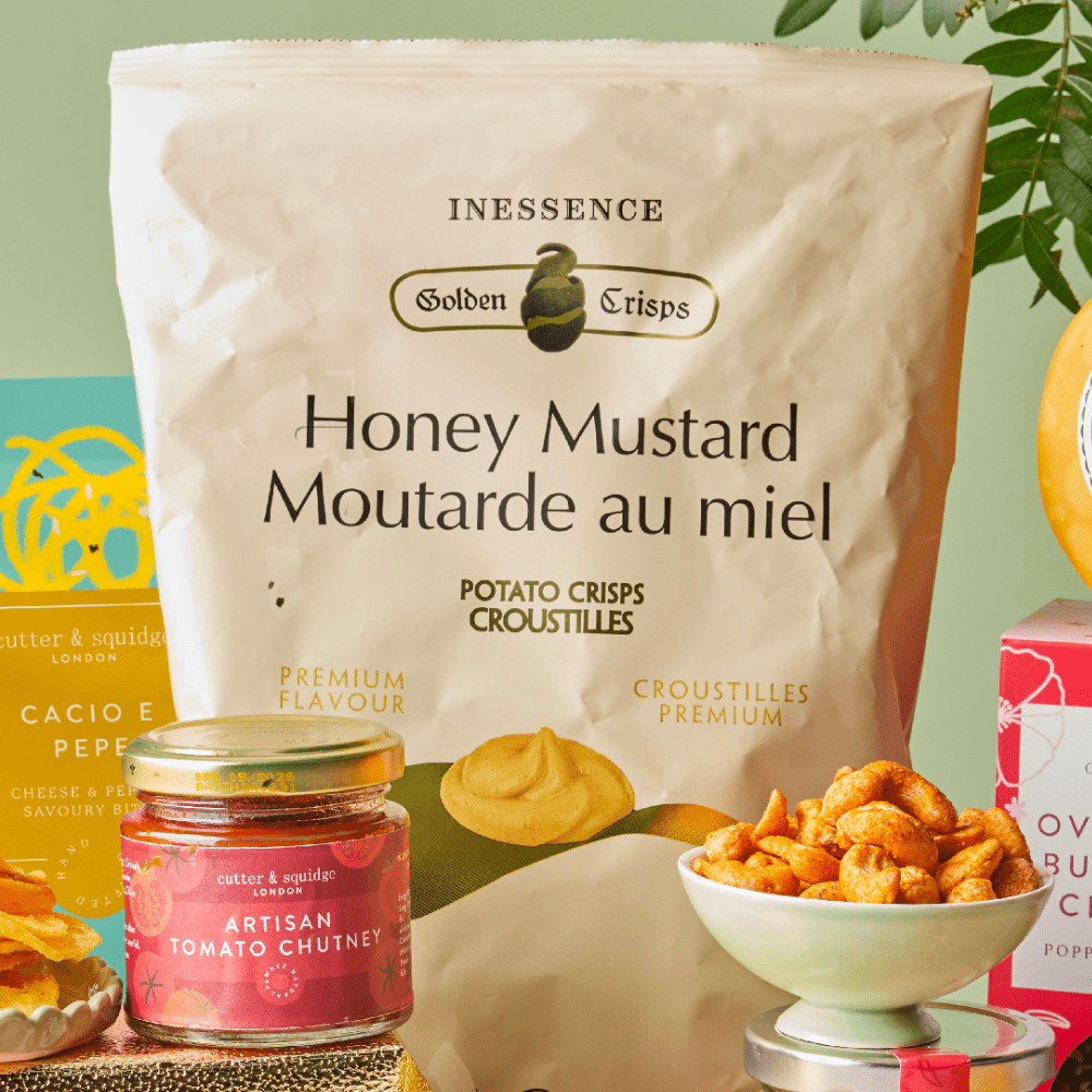 Honey & Mustard Crisps – Cutter & Squidge