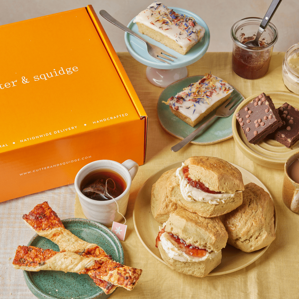 Luxury Afternoon Tea Delivery UK | Cutter & Squidge