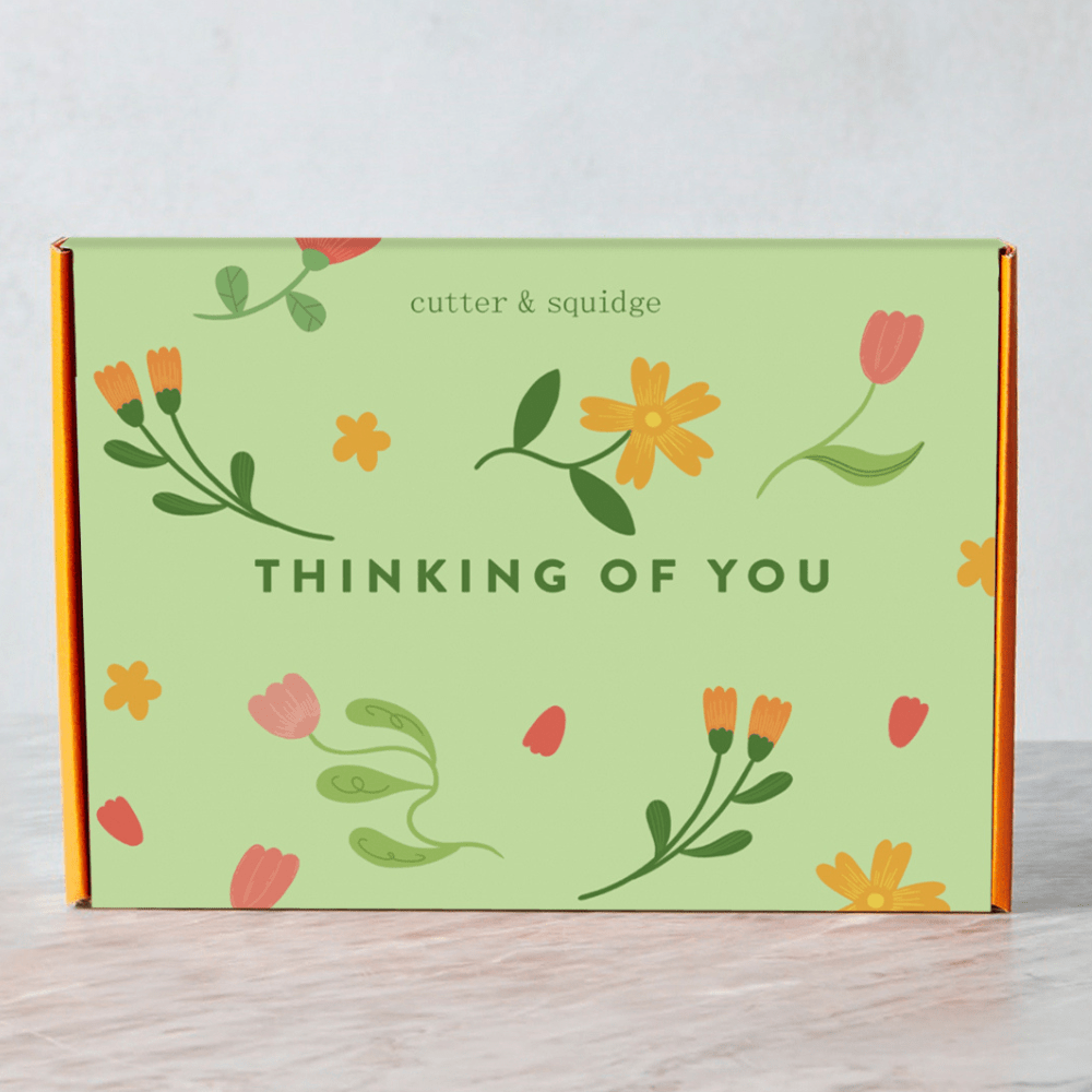 Thinking of You No Nut Flavours Mixed Mini Brownie Box – Cutter & Squidge