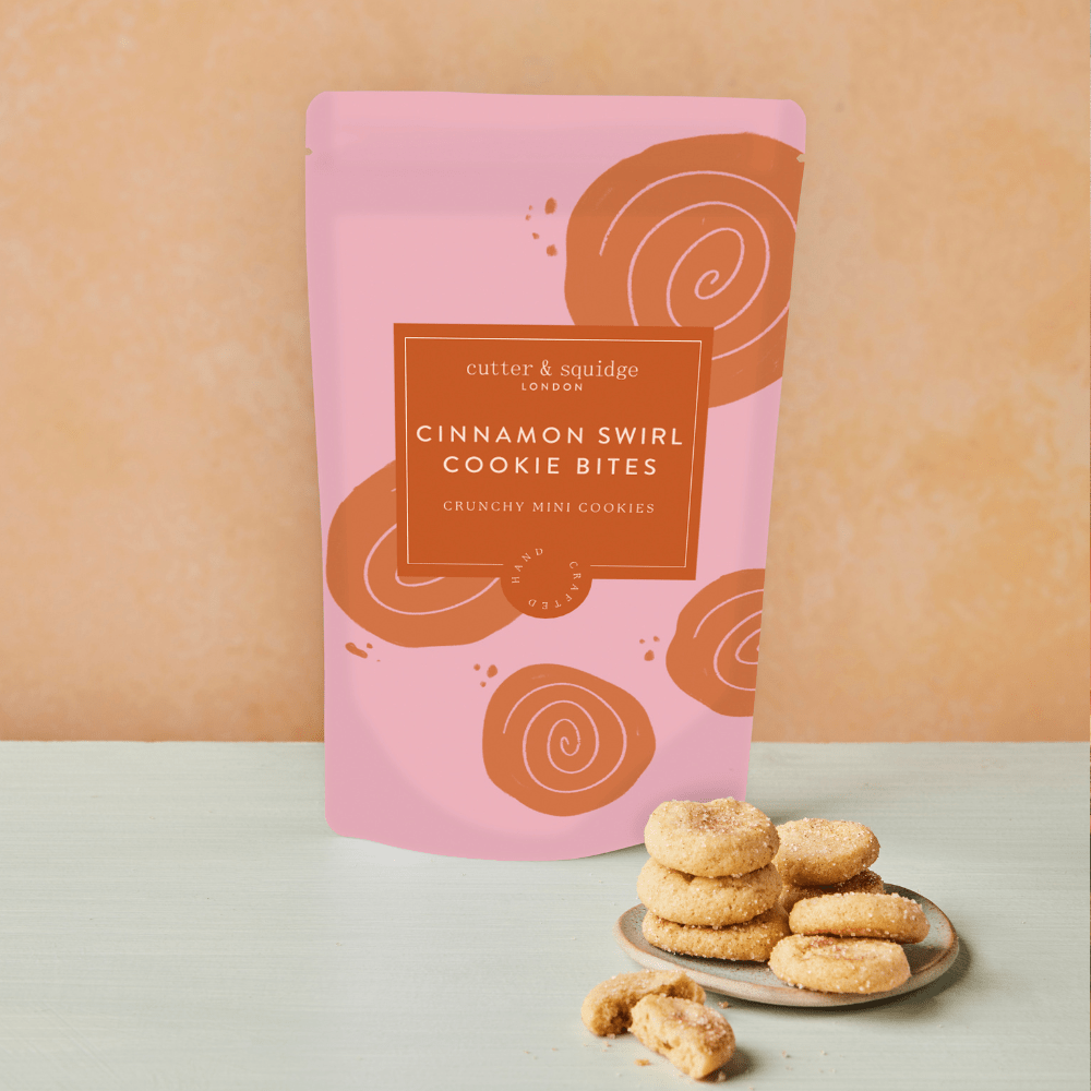 Cinnamon Swirl Cookie Bites – Cutter & Squidge