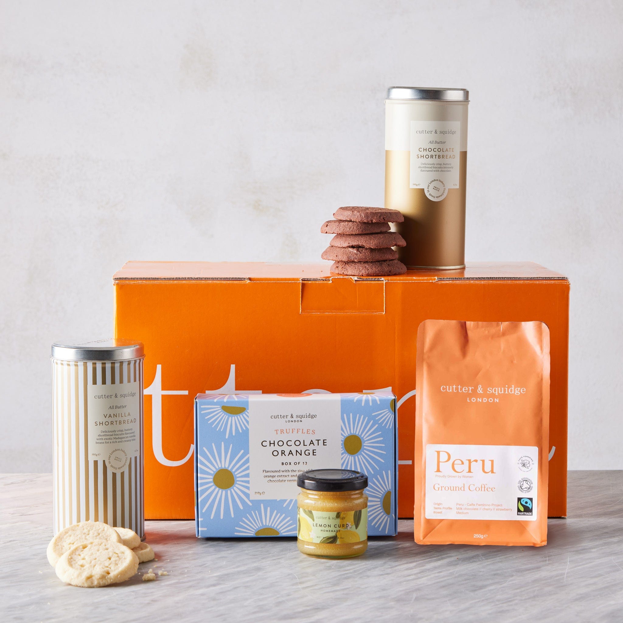 Indulgence Hamper UK – Cutter & Squidge