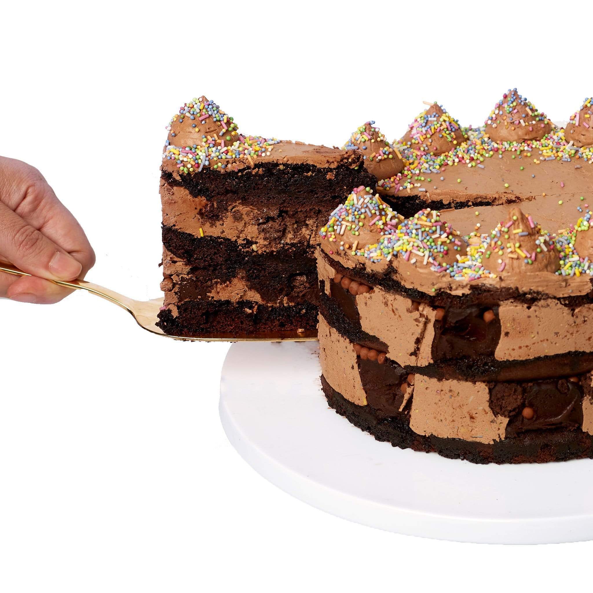 Chocolate Birthday Cake – Cutter & Squidge