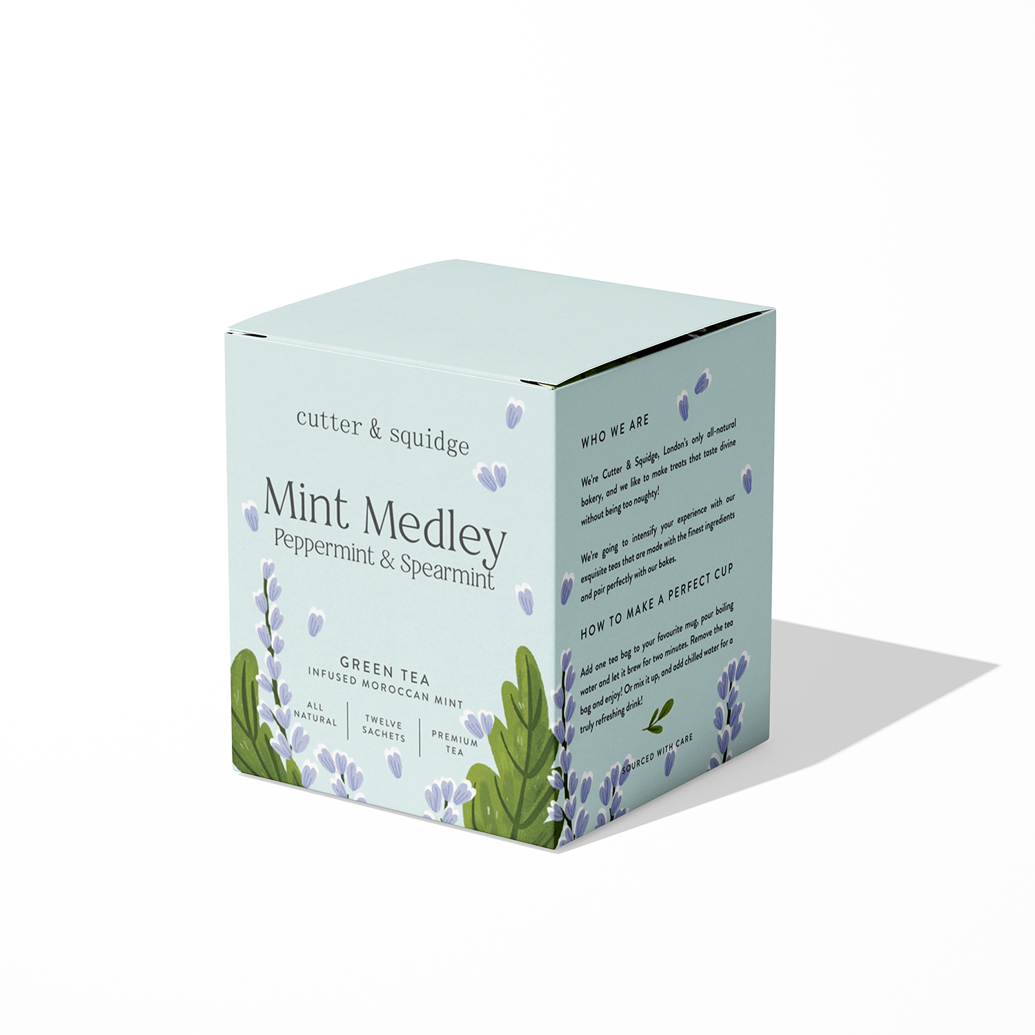 Mint Medley Peppermint & Spearmint Tea – Cutter & Squidge