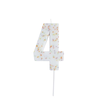 Giant Pastel Sprinkle Number Candles – Cutter & Squidge